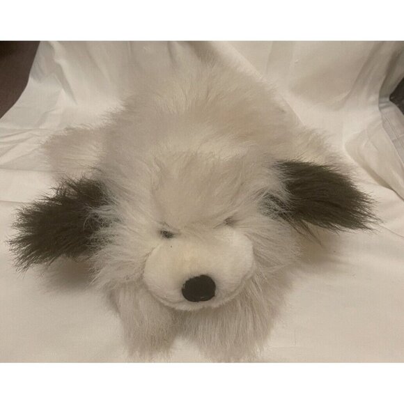 Dakin | Toys | Dakin English Sheepdog Realistic Plush Dog Stuffed Gray ...